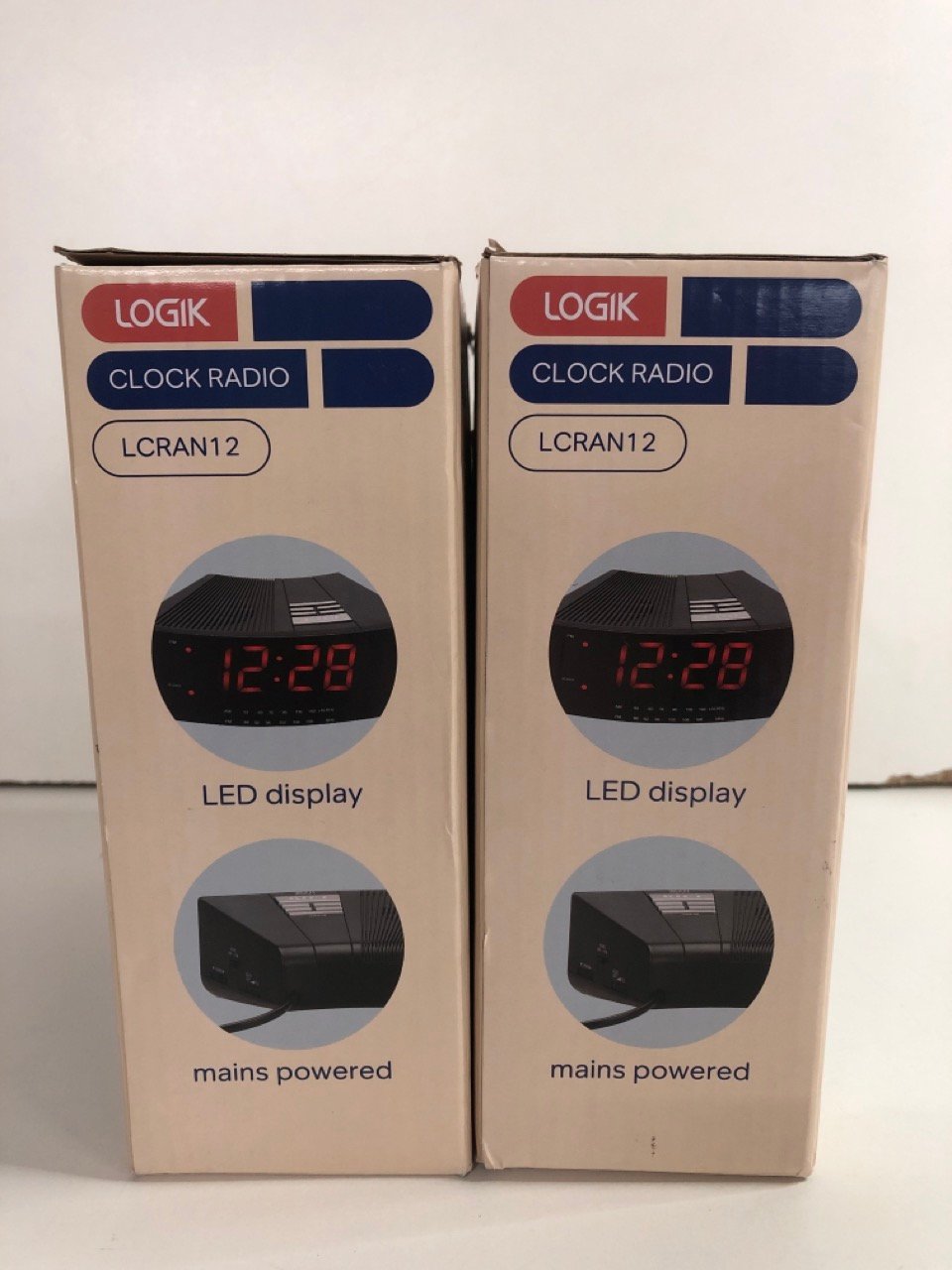John Pye Auctions - 4 X LOGIK CLOCK RADIOS