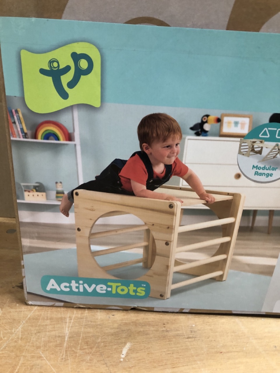 John Pye Auctions - TP WOODEN CLIMBING CUBE