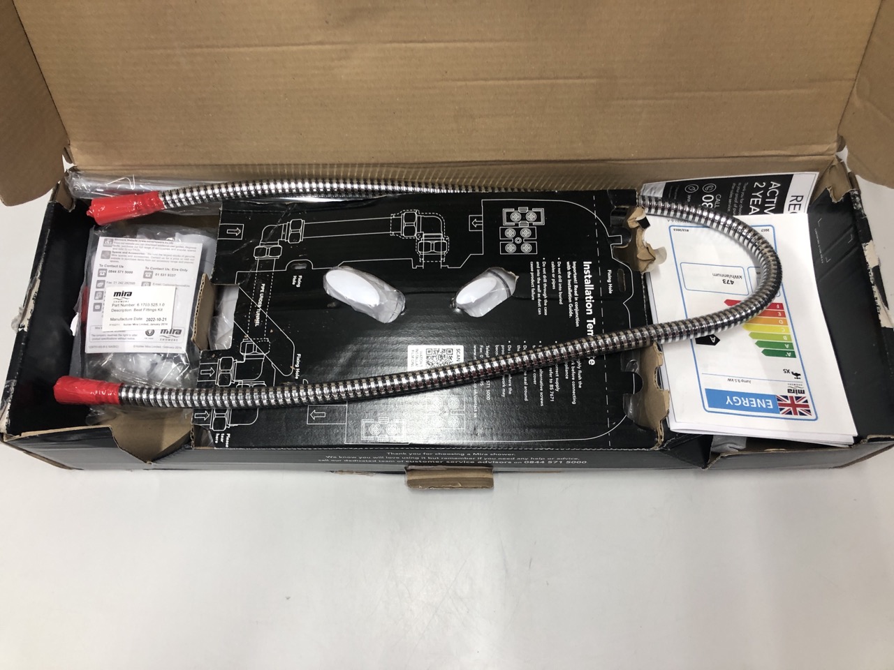 John Pye Auctions - MIRA SHOWERS MIRA JUMP MULTI-FIT ELECTRIC SHOWER SYSTEM