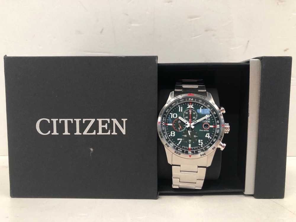 John Pye Auctions - CITIZEN MEN'S QUARTZ CHRONOGRAPH WATCH WITH ...