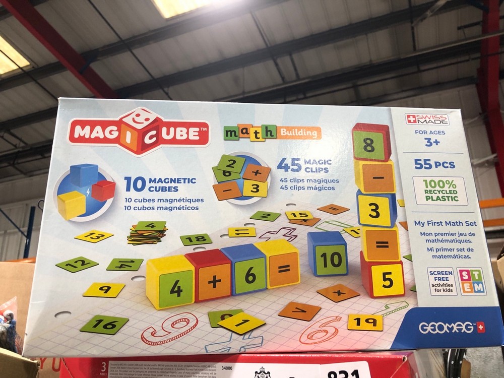 John Pye Auctions - 3 X ASSORTED TOYS TO INCLUDE MAGIC CUBE MATH ...