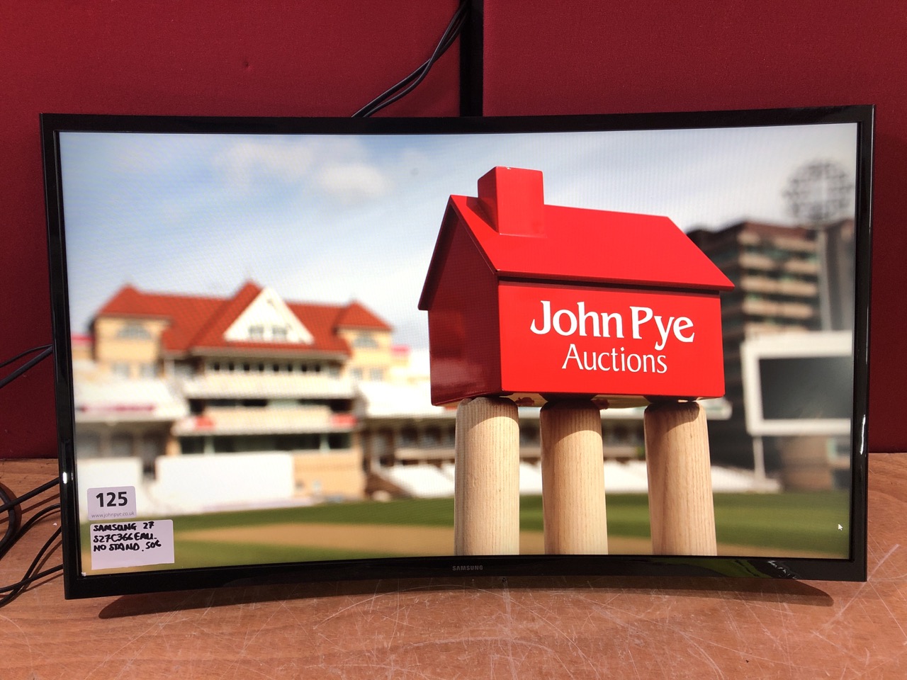 John Pye Auctions - SAMSUNG MONITOR MODEL: S27C366EAU (WITH POWER CABLE ...
