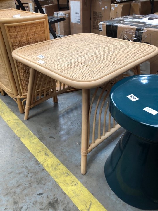 John Pye Auctions - LA REDOUTE INTERIEURS WICKER COFFEE TABLE: LOCATION ...