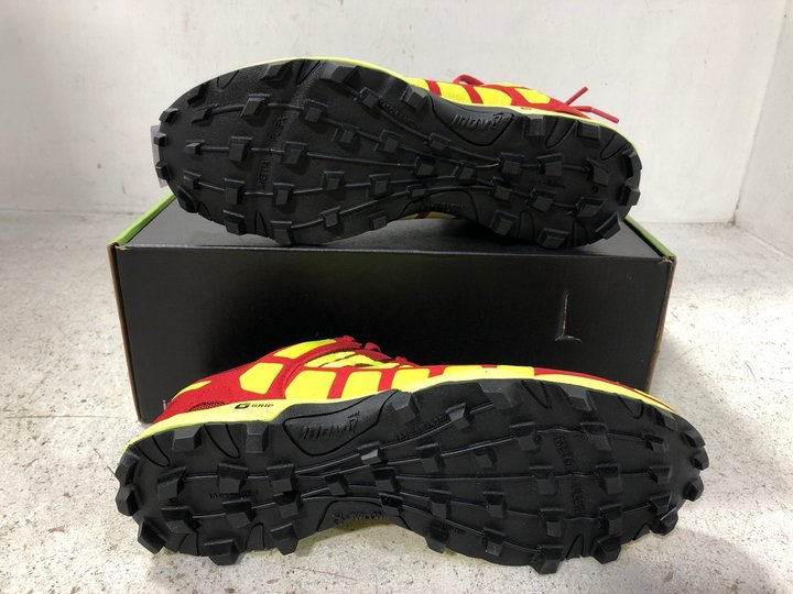 John Pye Auctions - PAIR OF INOV X-TALON 212 MENS TRAINERS IN RED ...