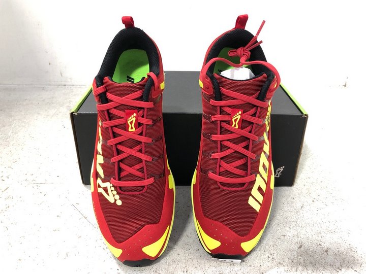 John Pye Auctions - PAIR OF INOV X-TALON 212 MENS TRAINERS IN RED ...
