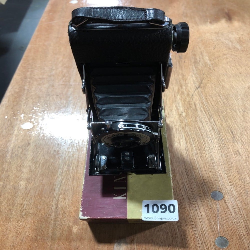 John Pye Auctions - AN ANTIQUE KERSHAW KING PENGUIN FOLDING CAMERA IN ...