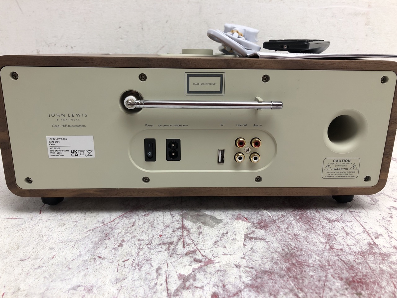 John Pye Auctions - 1X DIGITAL RETRO HI-FI MUSIC SYSTEM RRP £160