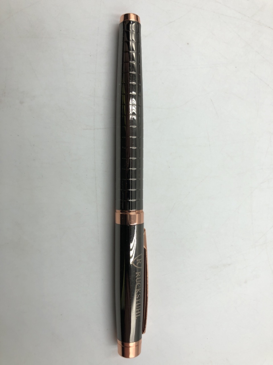 John Pye Auctions - RUCKSTUHL STAINLESS STEEL LUXURY PEN IN GIFT BOX ...