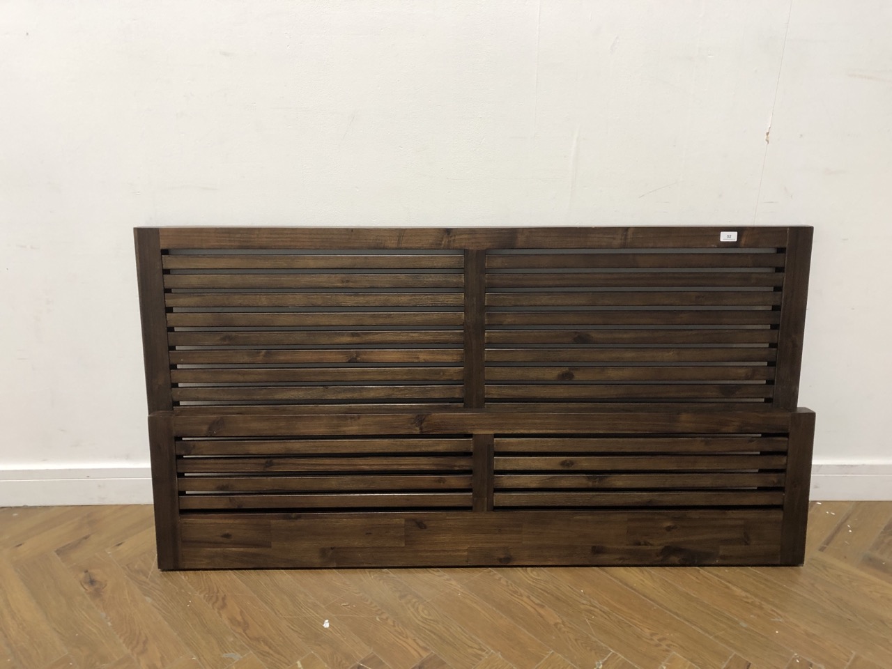 John Pye Auctions - OAK FURNITURE LAND MADISON DARK HARDWOOD AND METAL ...
