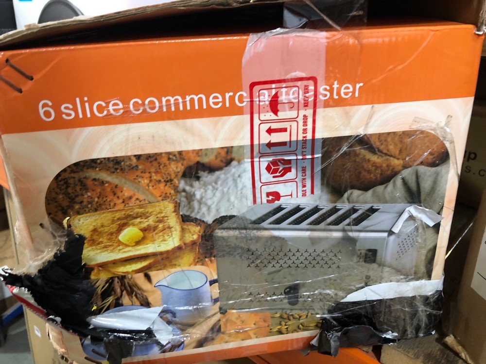 John Pye Auctions - ADEXA 6 SLICE COMMERCIAL TOASTER (DELIVERY ONLY)