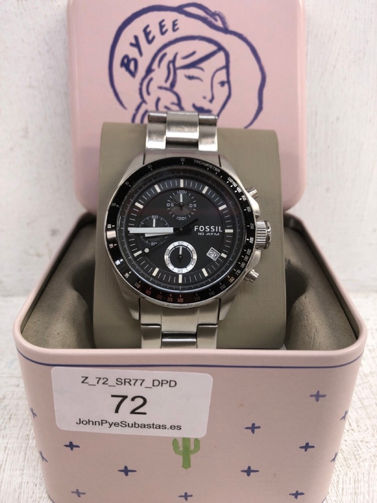 John Pye Auctions - FOSSIL MEN'S QUARTZ CHRONOGRAPH WATCH WITH ...