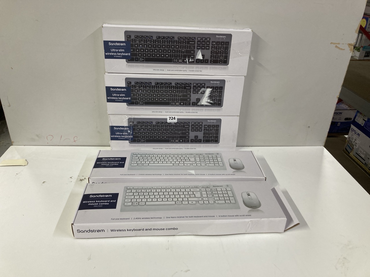 John Pye Auctions - 5 X ASSORTED SANDSTROM KEYBOARDS INC SANDSTROM ...