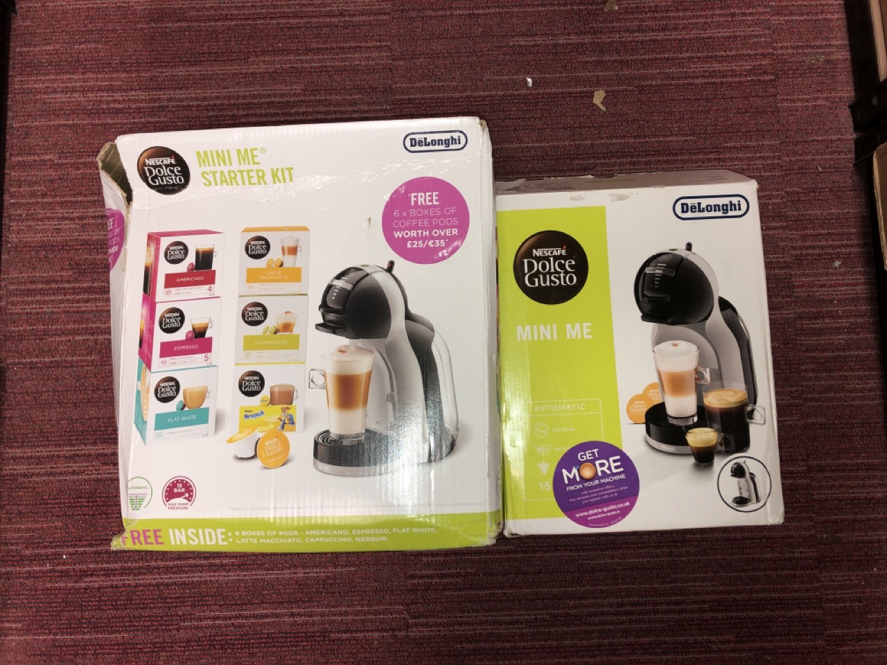 John Pye Auctions - DELONGHI DOLCE GUSTO MINI ME COFFEE MACHINE ...