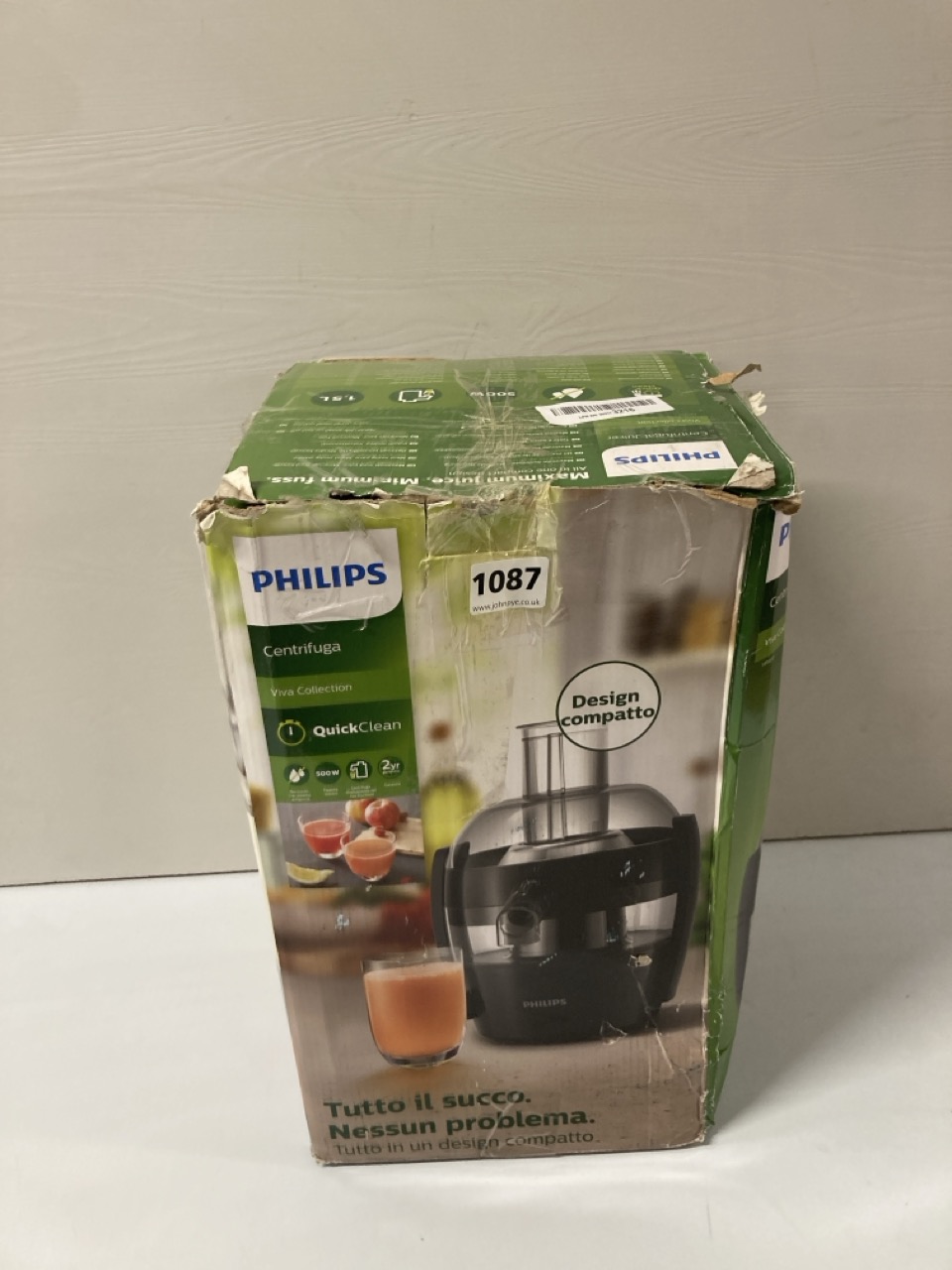 John Pye Auctions - PHILIPS CENTRIFUGA QUICK CLEAN JUICER