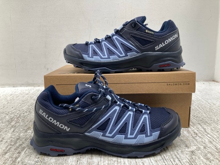 John Pye Auctions - SALOMON WOMENS LEONIS GTX W TRAINERS IN BLACK - UK ...