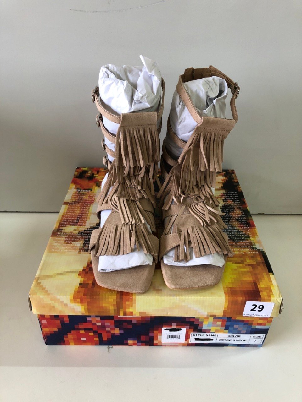 John Pye Auctions - JEFFERY CAMPBELL BOOTS WOMEN'S SIZE 7