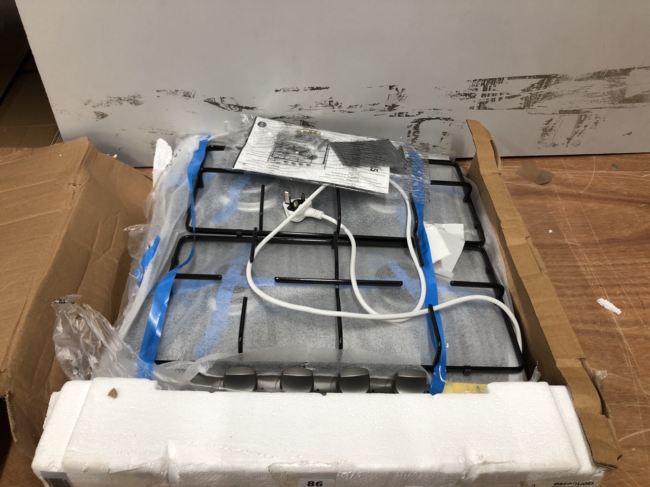 John Pye Auctions - ESSENTIALS GAS HOB MODEL: CGH0BX21