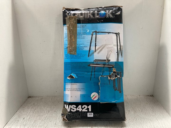 John Pye Auctions - QUIKLOK HEAVY DUTY ADJUSTABLE KEYBOARD STRUCTURE ...