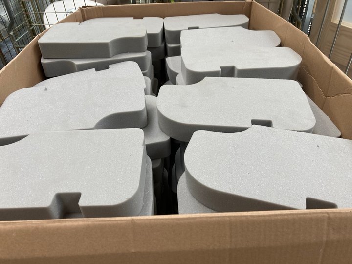 John Pye Auctions - PALLET OF GREY FOAM SHAPED PADDING: LOCATION - B7