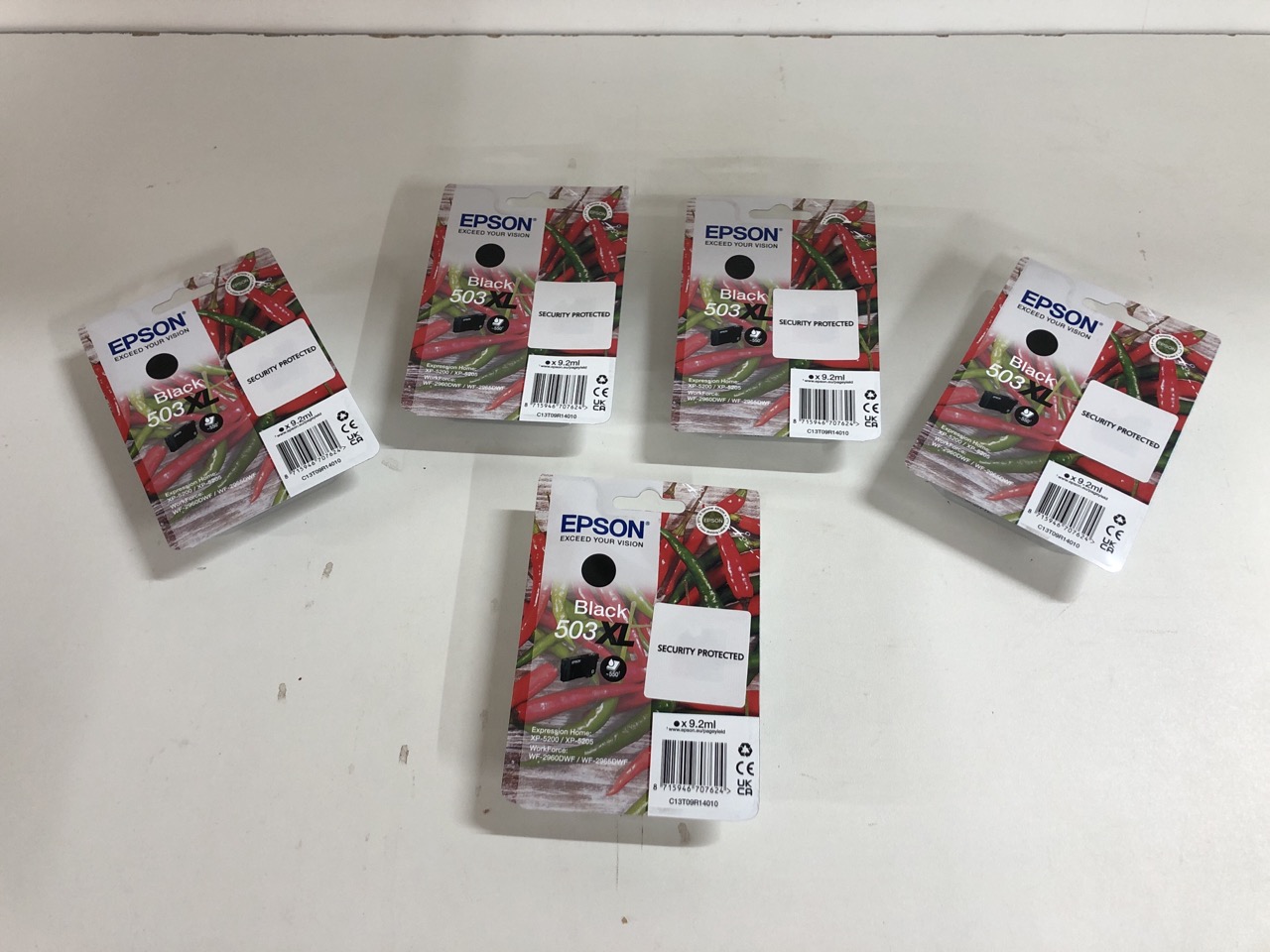 John Pye Auctions - 5 X EPSON BLACK 503 XL INK CARTRIDGES