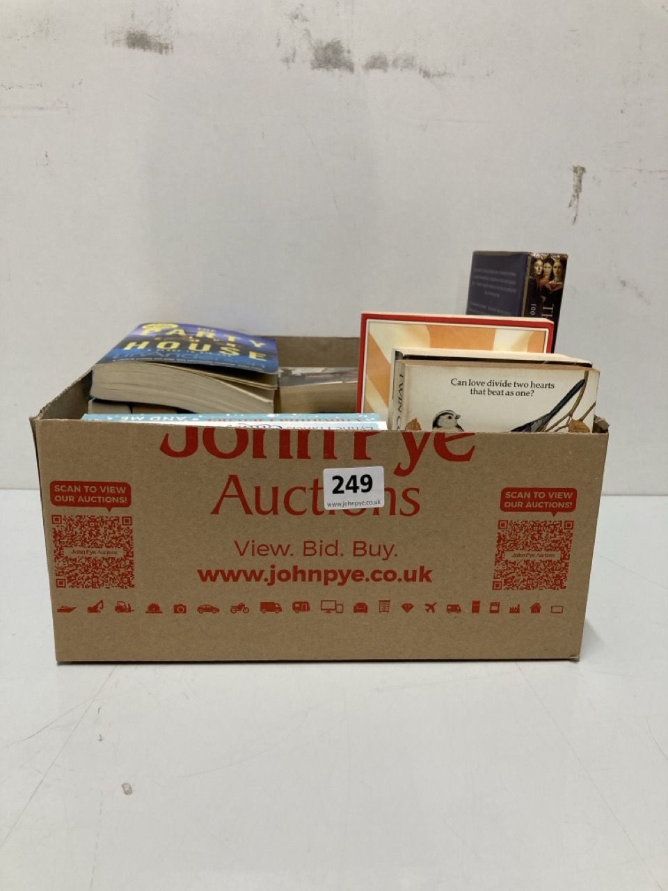 John Pye Auctions - BOX OF ASSORTED BOOKS INC. WHEN ANGELS DANCE