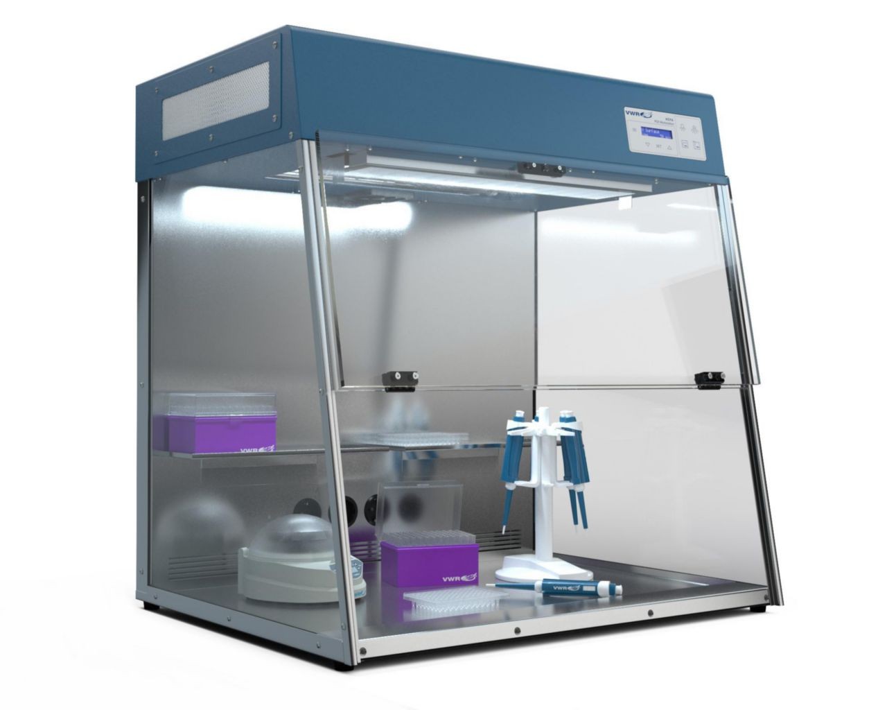 John Pye Auctions - VWR PCR WORKSTATION WITH UV AIR RECIRCULATION S/N ...