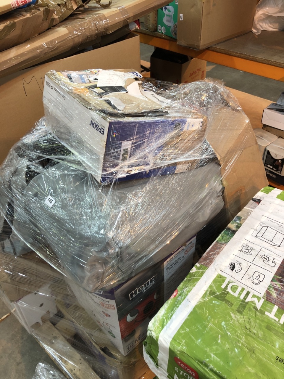 John Pye Auctions - PALLET OF ITEMS INC HENRY TURBO HOOVER