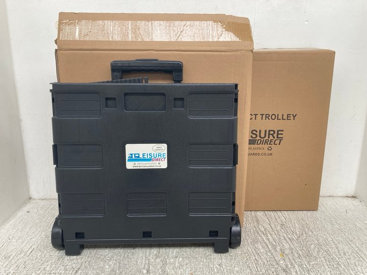 John Pye Auctions - 2 X LEISURE DIRECT TROLLEYS IN BLACK: LOCATION - E7