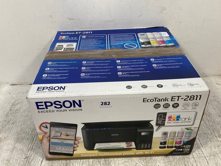 John Pye Auctions - EPSON ECOTANK ET-2811 MULTI-PURPOSE PRINTER TO ...