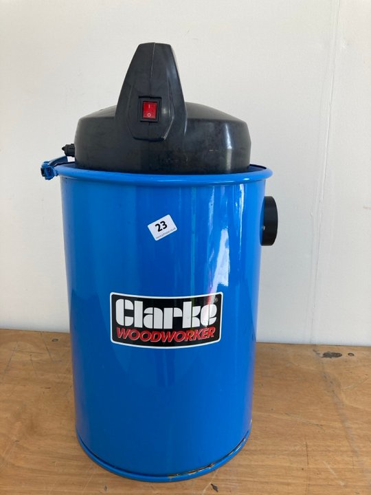 John Pye Auctions - CLARKE 50L VACUUM DUST EXTRACTOR - CWVE2 - RRP £99. ...