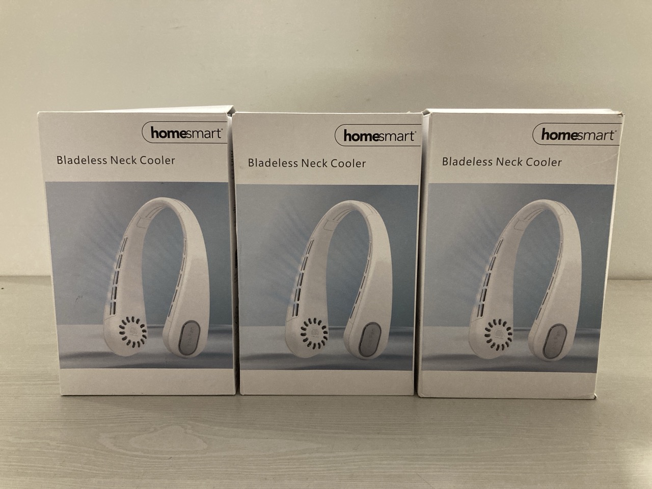 John Pye Auctions - 3 X HOMESMART BLADELESS NECK COOLER