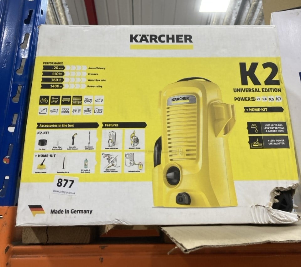 John Pye Auctions - KARCHER K2 UNIVERSAL EDITION PRESSURE WASHER ...