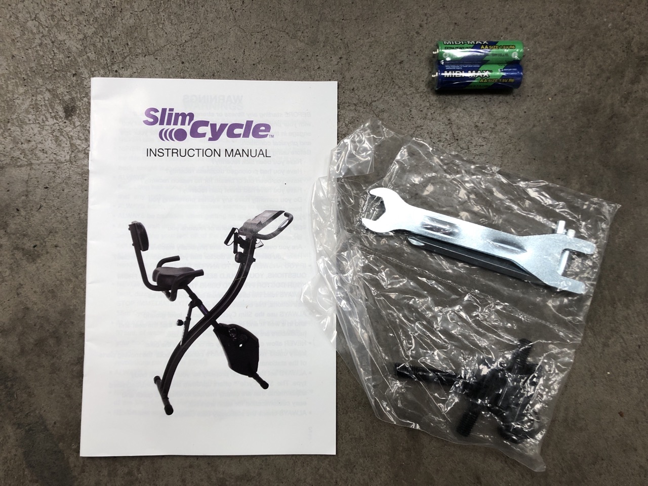 John Pye Auctions - HIGH STREET UNASSEMBLED SLIM CYCLE MACHINE ...