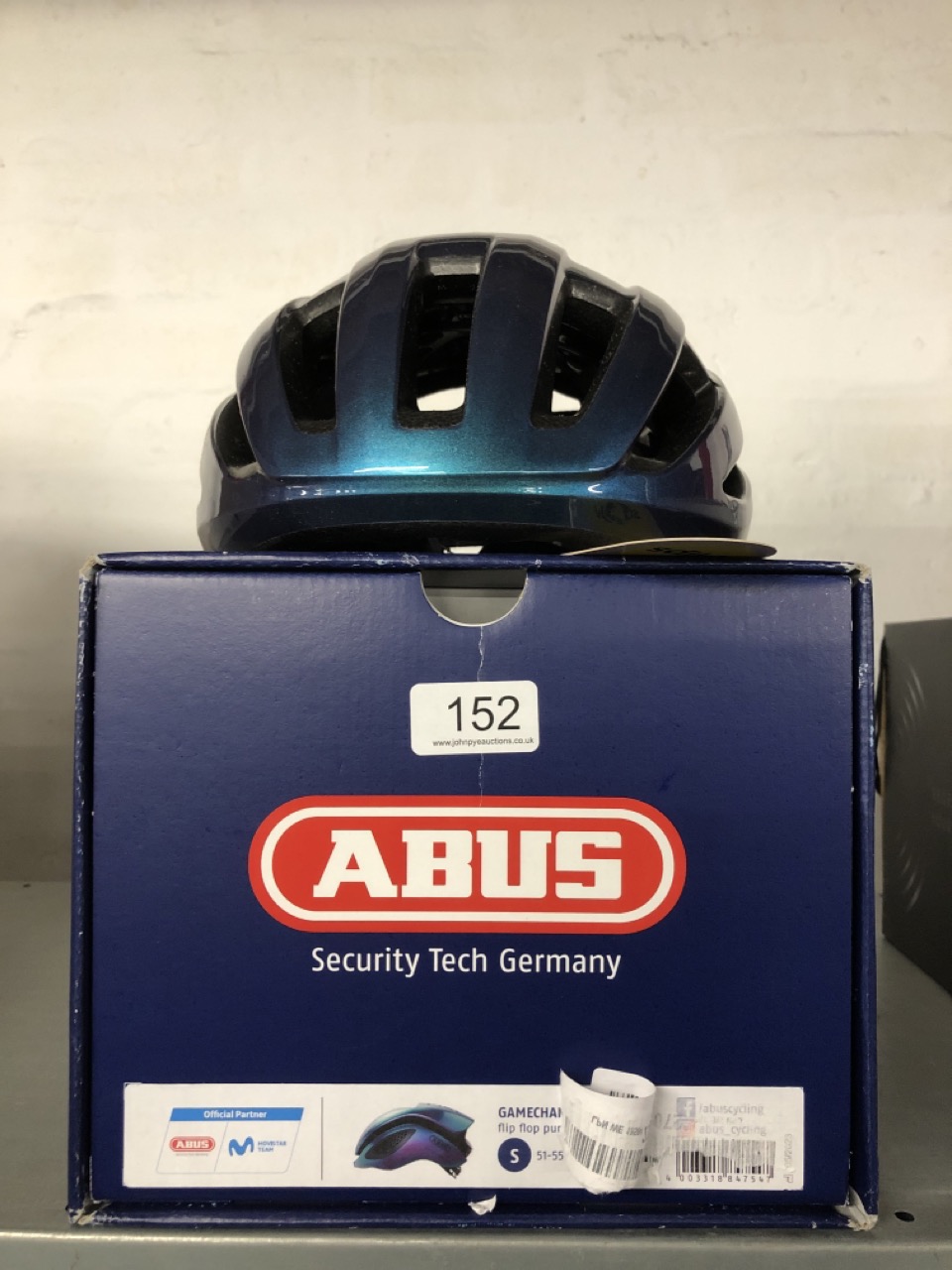 John Pye Auctions - ABUS GAMECHANGER RACING BIKE HELMET - AERODYNAMIC CYCLING HELMET WITH ...