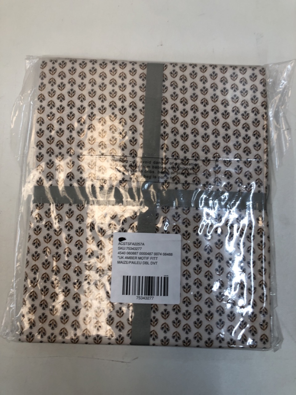 John Pye Auctions - 2 X AMBER LEWIS DOUBLE FITTED SHEETS