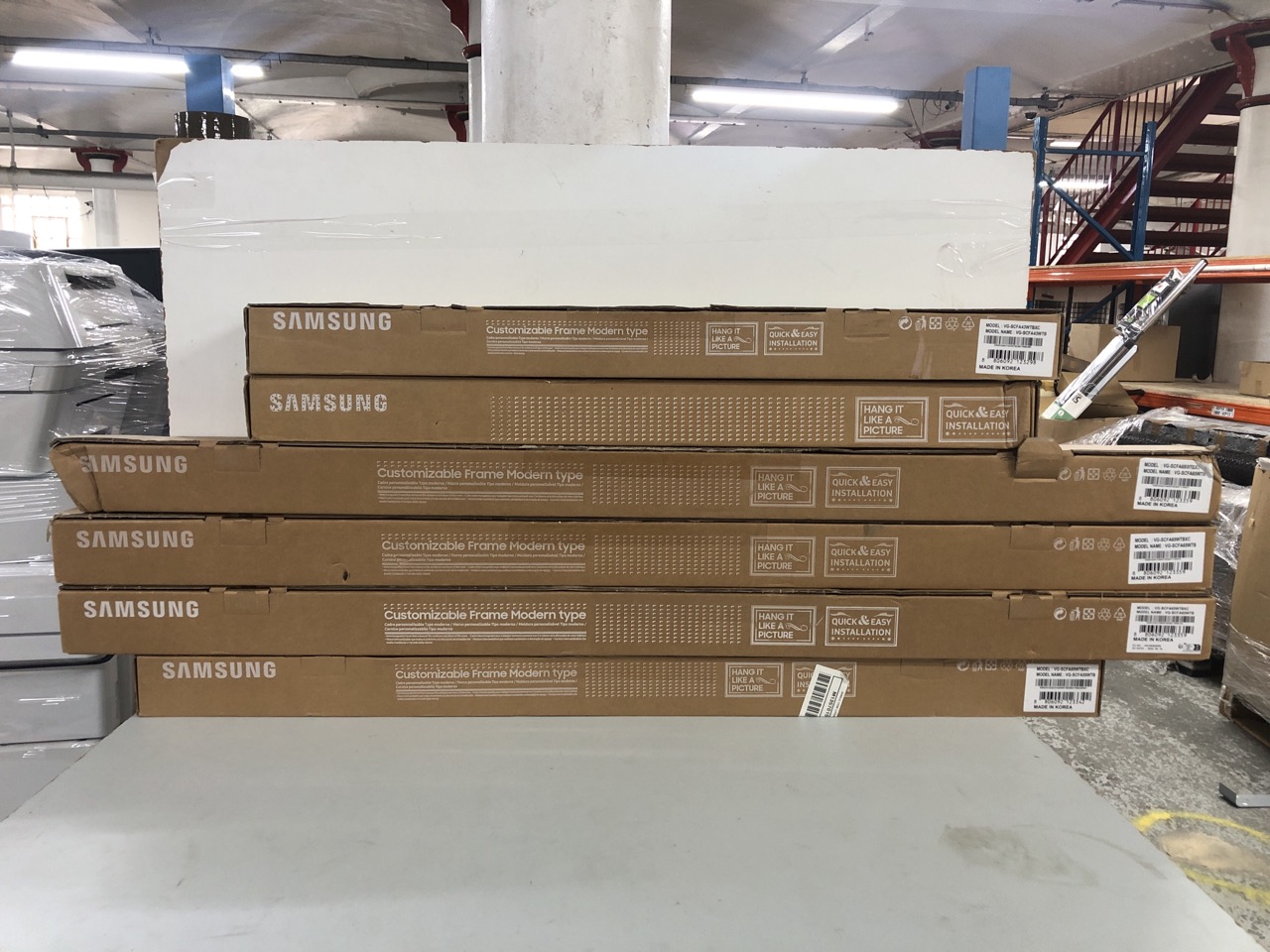 John Pye Auctions - 6 X ASSORTED SAMSUNG FRAMES INC SAMSUNG THE FRAME 65"