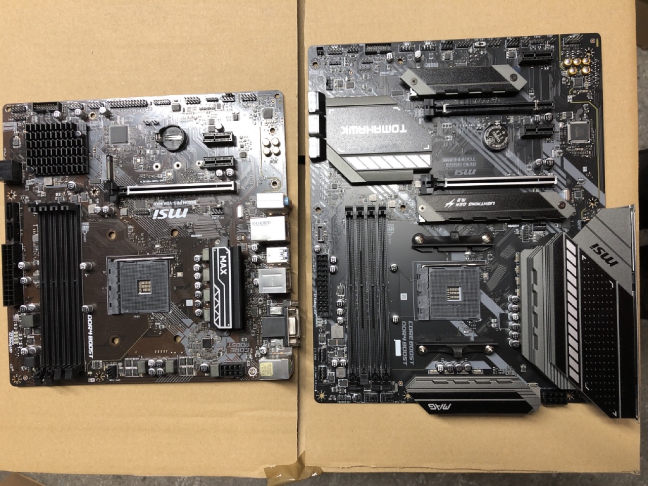 John Pye Auctions - MSI B450M PRO-VDH MAX AMD MOTHERBOARD + MAG B550 ...