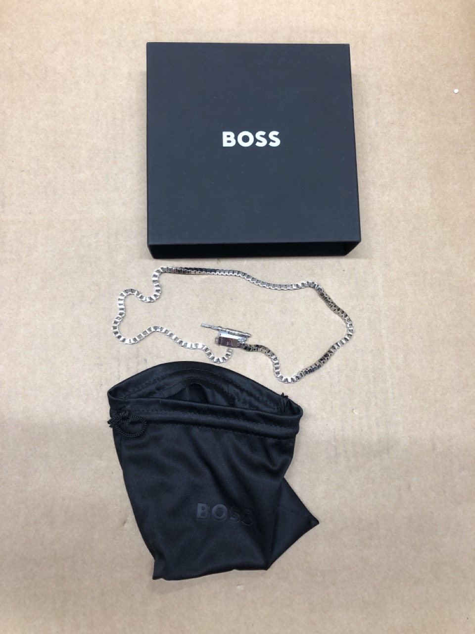 John Pye Auctions - BOSS JEWELRY MEN'S CHAIN FOR HIM COLLECTION CHAIN ...