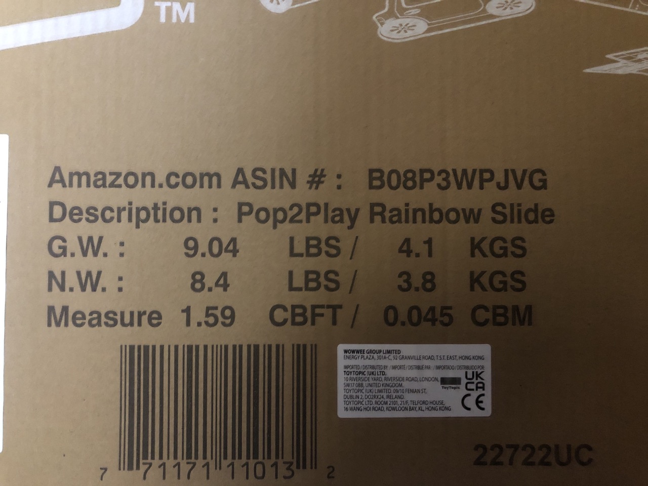 John Pye Auctions - 5 X POP2PLAY RAINBOW SLIDE . (DELIVERY ONLY)