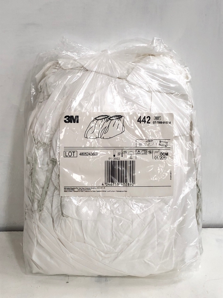 John Pye Auctions - 6 X BOXES OF 3M MEDICAL SHOE COVERINGS (DELIVERY ONLY)