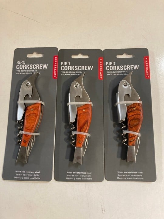 John Pye Auctions - BOX OF ASSORTED ITEMS BIRD CORKSCREW