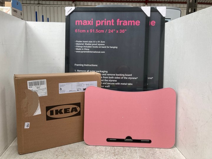 John Pye Auctions - 3 X ASSORTED FURNITURE ITEMS TO INCLUDE IKEA MALM SET OF DRAWN IN WOODEN ...