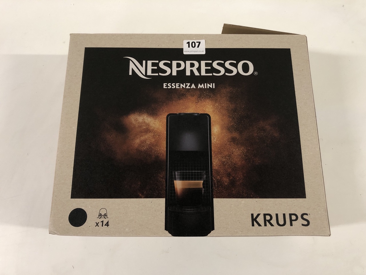 John Pye Auctions - NESPRESSO ESSENZA MINI COFFEE MACHINE