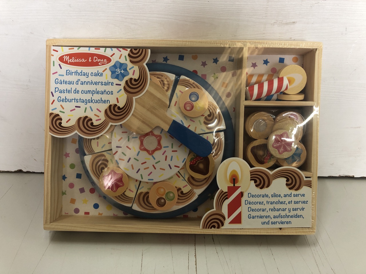 John Pye Auctions - 2 X MELISSA & DOUG BIRTHDAY CAKE