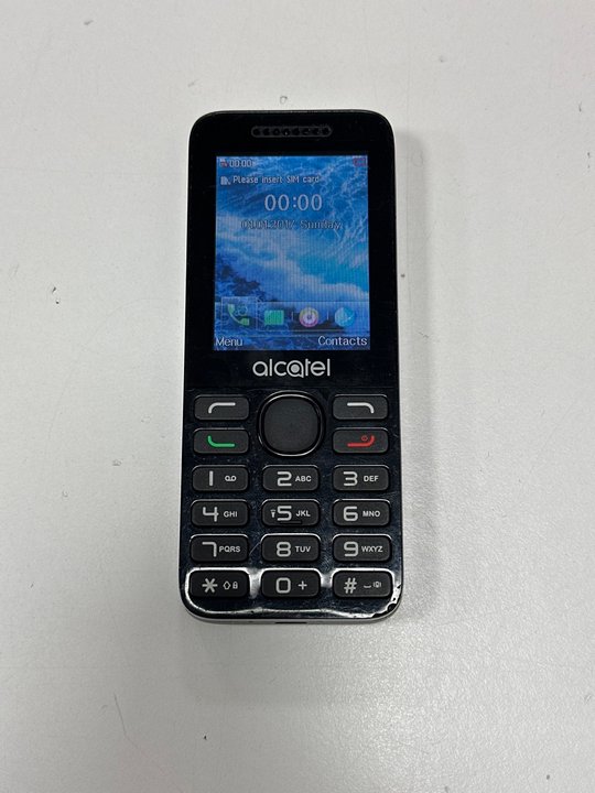 John Pye Auctions - ALCATEL 2038X MOBILE PHONE IN BLACK (UNIT ONLY ...