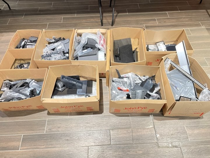 John Pye Auctions - QTY OF VARIOUS TV REMOTES & STANDS (WITH POWER ...