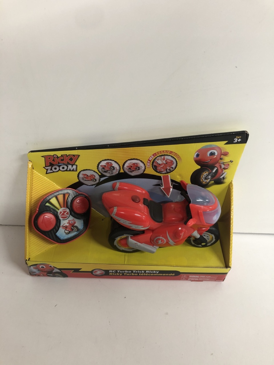 John Pye Auctions - RICKY ZOOM RC TURBO TRICKY RICKY MOTORBIKE