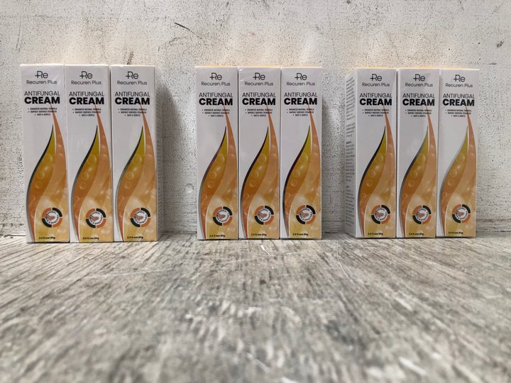 John Pye Auctions - 9 X RECUREN PLUS ANTIFUNGAL CREAMS 60G BB: 04/26 ...