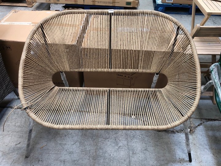 John Pye Auctions - JOHN LEWIS & PARTNERS SALSA 2 SEATER GARDEN SOFA IN ...