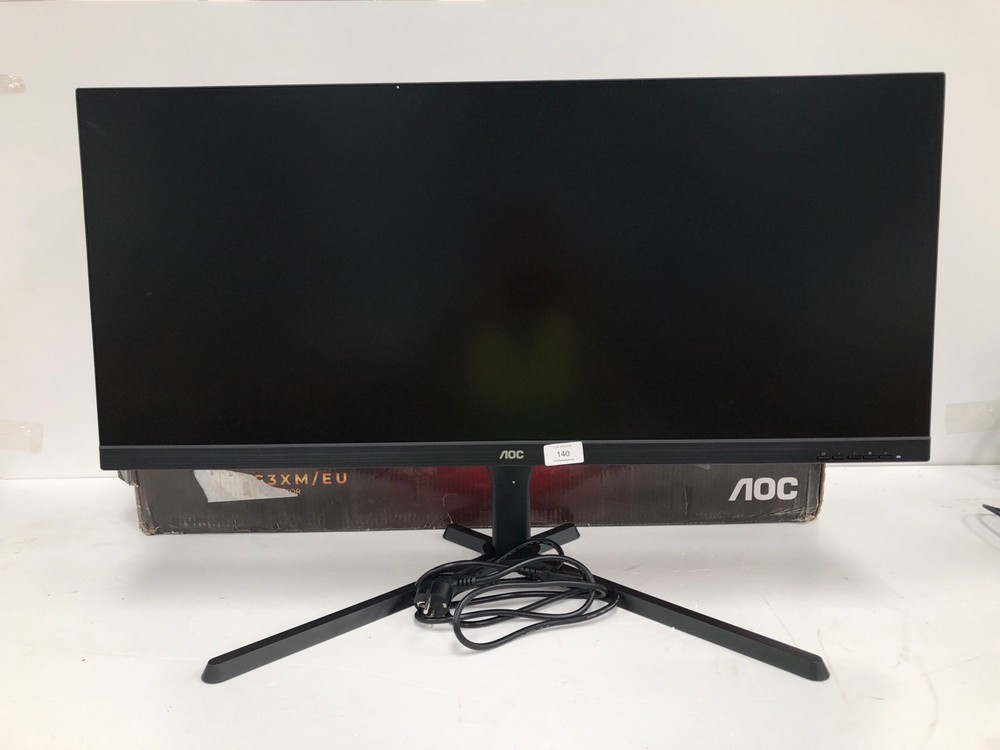 John Pye Auctions - AOC U34G3XM/EU - WQHD 34" GAMING MONITOR 144 HZ ...